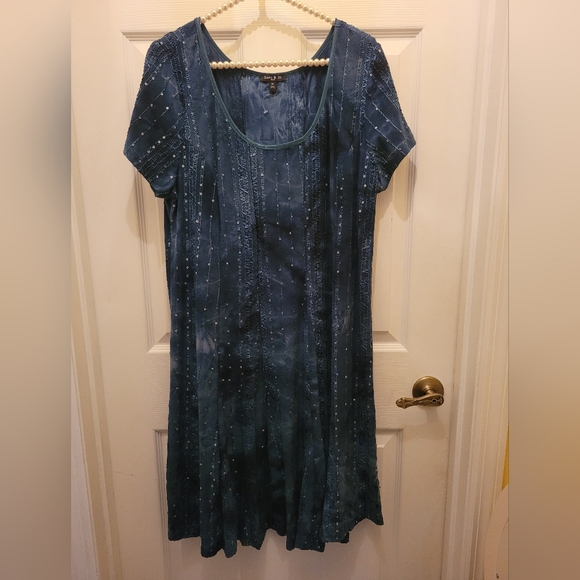 Sami & Jo | Dresses | Vintage Unique Flowy Plus Size Dress | Poshmark